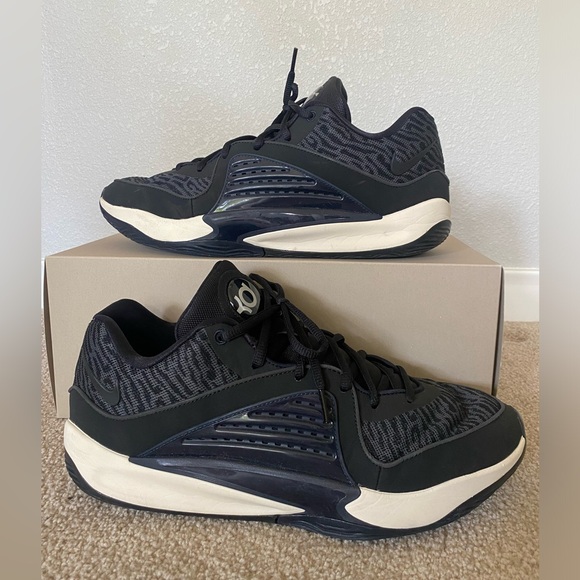 Shoes | New Nike Kd 16 Ep Basketball Shoes Black Dark Smoke Gray | Poshmark